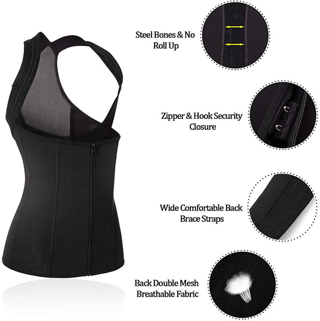 Women Back Posture Corrector Tummy Control Vest