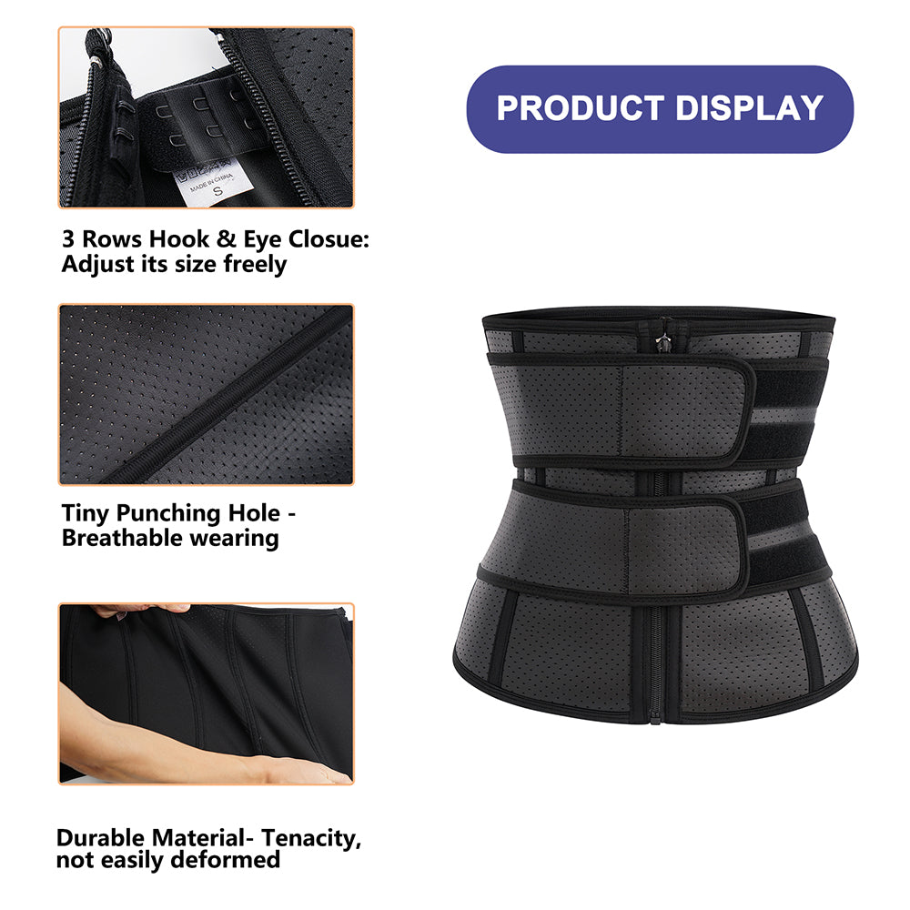 Junlan Men Double Straps Tummy Control Waist Trainer