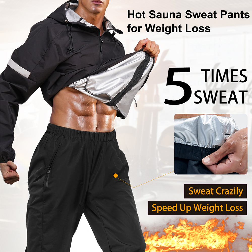 Sauna Pants,Lightweight,for Fat Burning|Junlan
